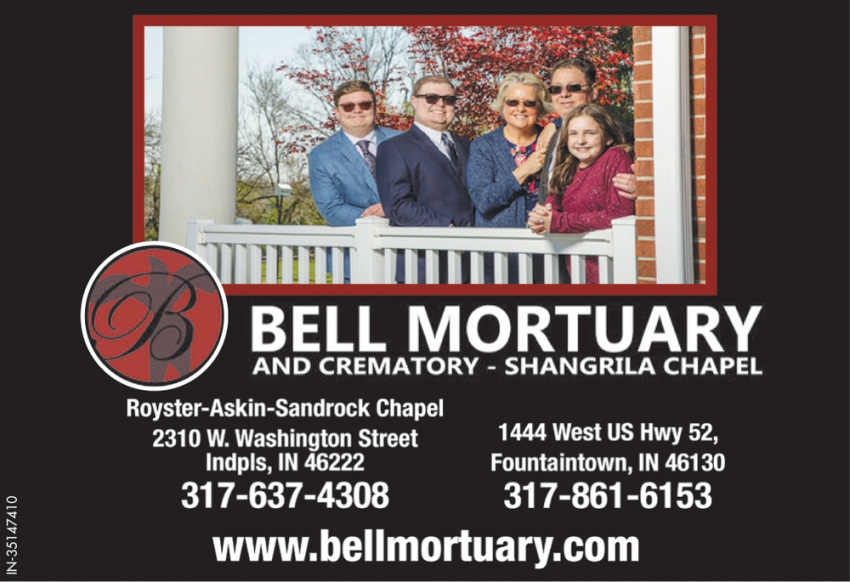 Bell Mortuary, Bell Mortuary, Indianapolis, IN